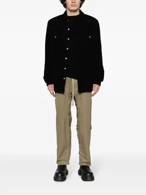 Rick Owens Corduroy Cotton Shirt Jacket