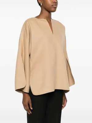 BY MALENE BIRGER Wide-sleeved Wool Blouse