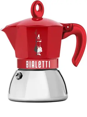 BIALETTI Moka Induction Alfonso-print Coffee Maker - Red