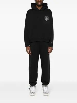 PAURA Logo-embellished Cotton Track Pants
