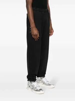 PAURA Logo-embellished Cotton Track Pants
