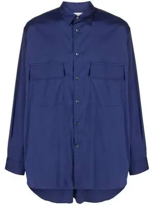 Comme Des Garçons Button-up Long-sleeve Shirt