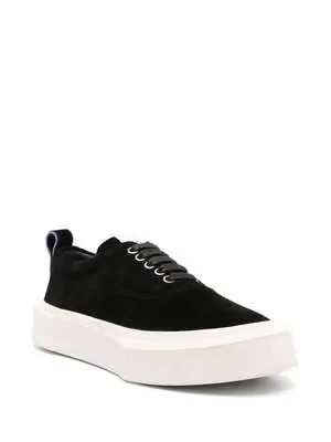 Eytys Mother Ii Suede Sneakers - Black
