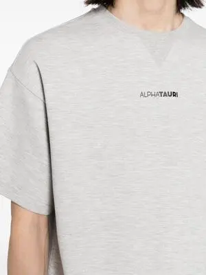 ALPHA TAURI Logo-print Short-sleeve T-shirt