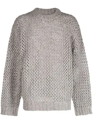 HOLZWEILER Open-knit Merino Wool Jumper