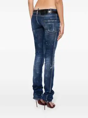 Dsquared2 Sharpey Low-rise Skinny Jeans