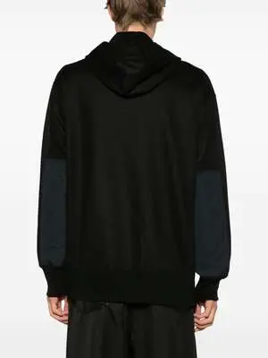 Junya Watanabe Cotton Hoodie With Ripstop Panels