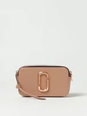 Marc Jacobs Saffiano Leather Shoulder Bag - Blush Pink