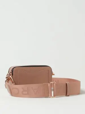 Marc Jacobs Saffiano Leather Shoulder Bag - Blush Pink