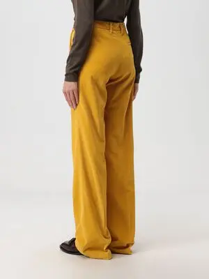 Jacob Cohen Tailored Wide Leg Corduroy Trousers - Yellow
