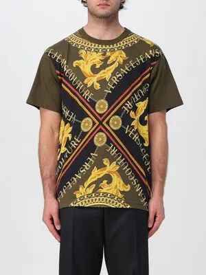 Versace T-shirt Men Military