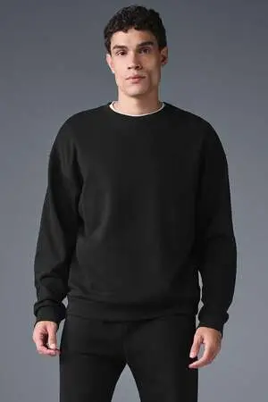 Alo Yoga Crewneck Pullover Top - Black
