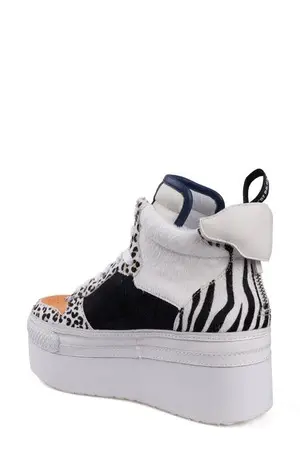 ZIGI Bruce Platform Sneaker - White Multi L