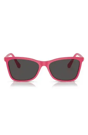 SWAROVSKI Swarovski Rectangular Sunglasses Fuchsia