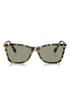 SWAROVSKI Rectangular Sunglasses - Havana