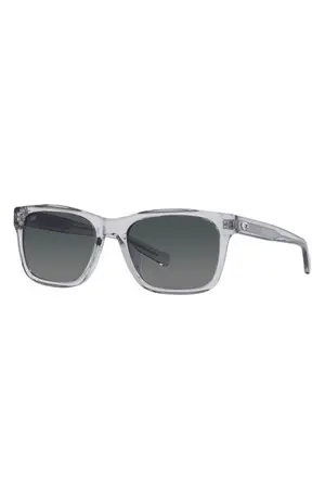 COSTA DEL MAR Tybee Rectangle Sunglasses - Crystal
