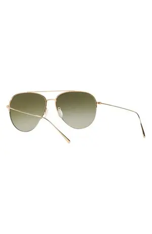 Oliver Spencer Cleamons 60mm Gradient Pilot Sunglasses