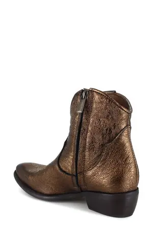 ZIGI Helisent Western Boots - Bronze Leather