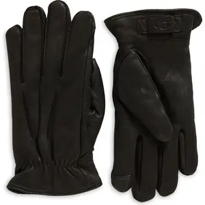 UGG Leather Gloves - Black