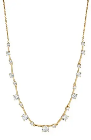 Nadri Nadri Evelyn Frontal Necklace Gold