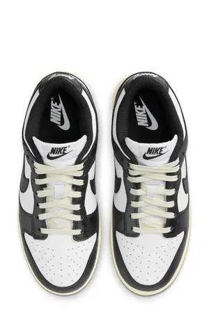 Nike Dunk Low Premium Sneakers - White/ Black/ Coconut Milk