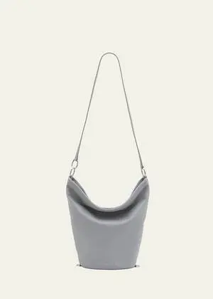 Proenza Schouler White Label Spring Leather Bucket Bag - Ash