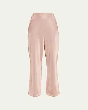 Giorgio Armani Lurex Bonded Jersey Trousers