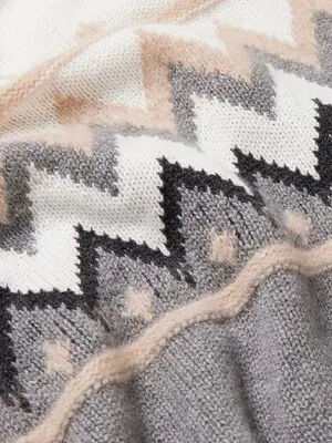 Brunello Cucinelli Fair Isle Cashmere Sweater