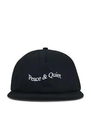 MUSEUM OF PEACE & QUIET Wordmark Dad Hat - Black