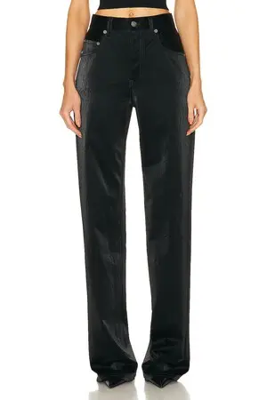 Saint Laurent Black Wash Jeans For Women