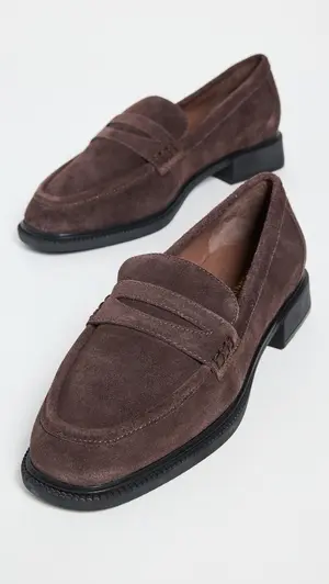 Intentionally Blank Brown Marblehead Loafers