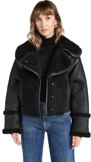 Victoria Beckham Shearling Jacket