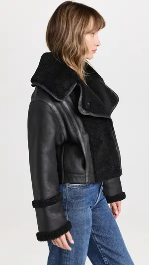 Victoria Beckham Shearling Jacket