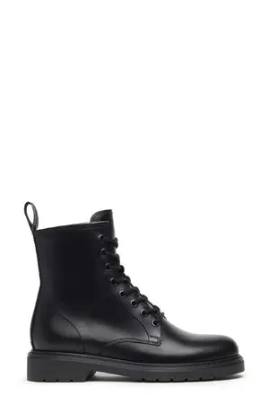 NEROGIARDINI Lace-up Combat Boots - Black