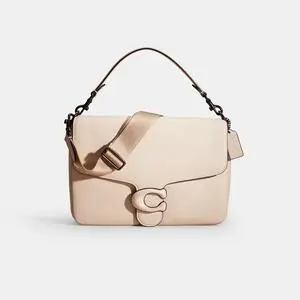 COACH Soft Tabby Messenger Black Copper/steam