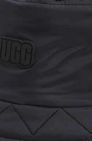 UGG Recycled Nylon & Faux Shearling Reversible Bucket Hat