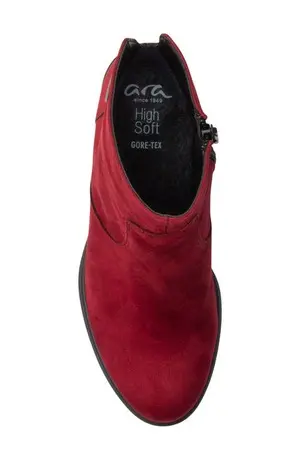 ARA Roselle Gore-tex Waterproof Bootie - Red