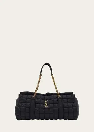 Saint Laurent Gloria Travel YSL Duffel Bag - Nero