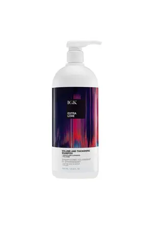 IGK Extra Love Volume And Thickening Shampoo Jumbo Aqua