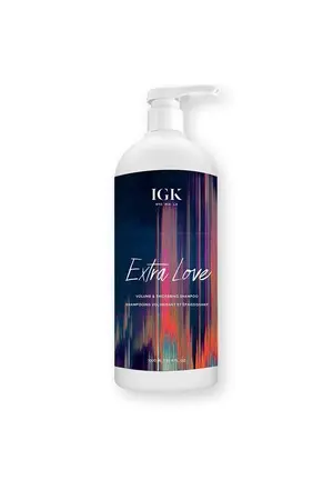 IGK Extra Love Volume And Thickening Shampoo Jumbo - Natural
