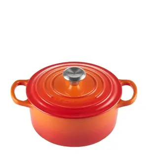 LE CREUSET Set Of 3 Cast Iron Casserole Dishes