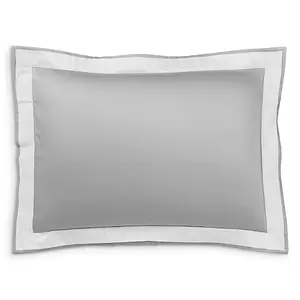 Frette Flying Sateen Sham, Standard - Exclusive Grey Cliff