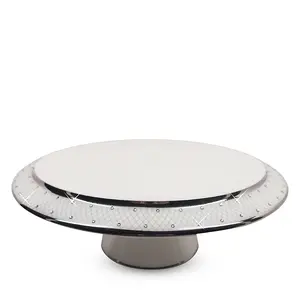 Prouna Princess Pedestal Cake Stand - Silver