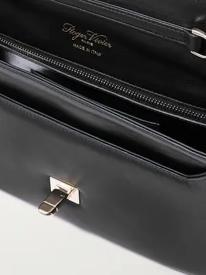 ROGER VIVIER Viv' Choc Me Padded Leather Shoulder Bag