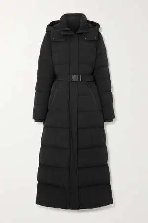 Mackage Net Sustain Calina-city Hooded Down Coat - Black