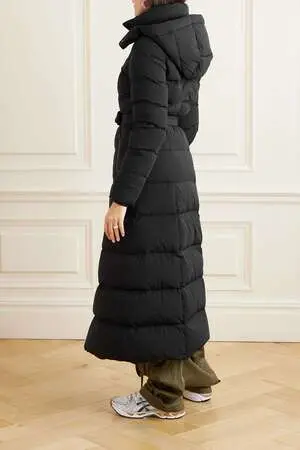 Mackage Net Sustain Calina-city Hooded Down Coat - Black