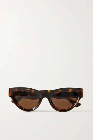 Bottega Veneta Injection Cat-eye Acetate Sunglasses