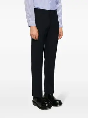 MODES Tailored Mid-rise Trousers - Blue