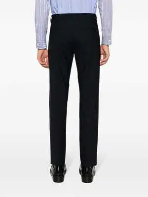 MODES Tailored Mid-rise Trousers - Blue
