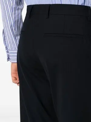 MODES Tailored Mid-rise Trousers - Blue
